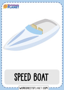 Means of Transport Vocabulary Flashcards