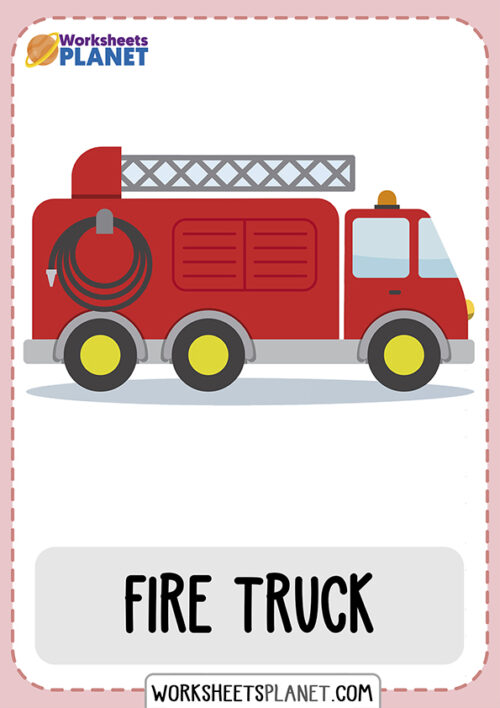 Means of Transport Vocabulary Flashcards