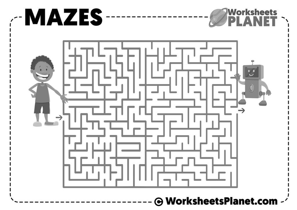 Free Easy Printable Mazes for Kids | Download the FREE PACK