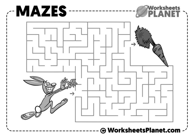 Free Easy Printable Mazes for Kids | Download the FREE PACK