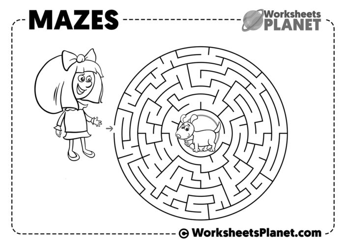 Free Easy Printable Mazes for Kids | Download the FREE PACK