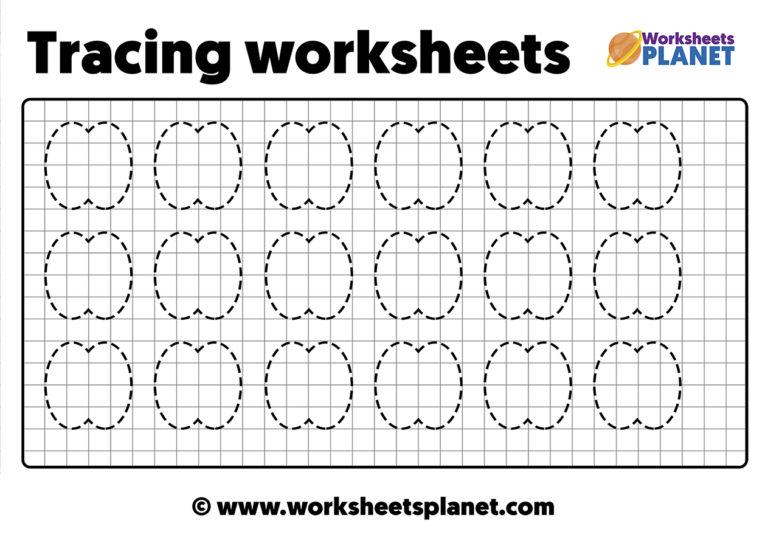 Prewriting Skills Worksheets for Kids | Tracing Lines and Shapes