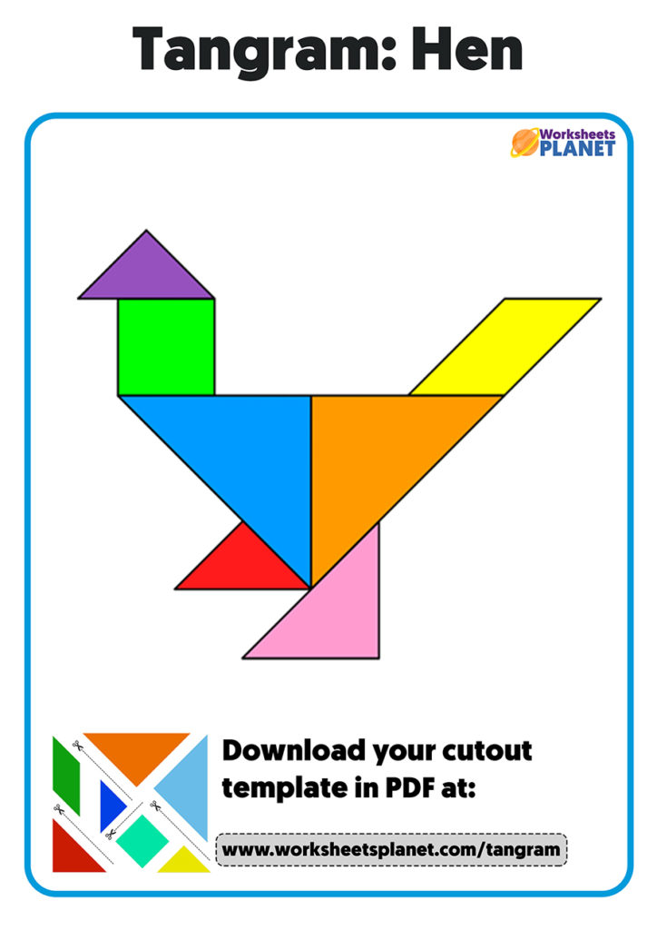 Tangram Hen