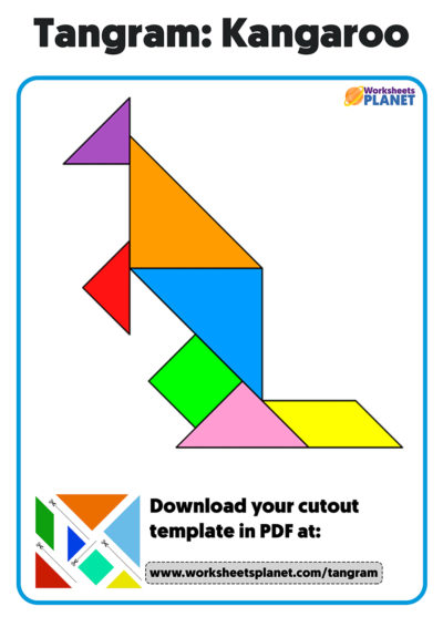Animal Tangram Shapes For Kids | Ready for Print Set