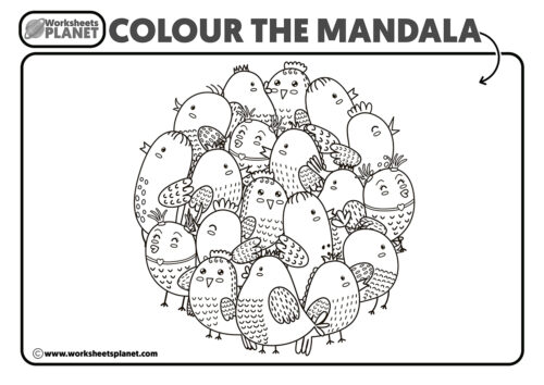 Mandala Coloring Pages for Kids | READY TO PRINT