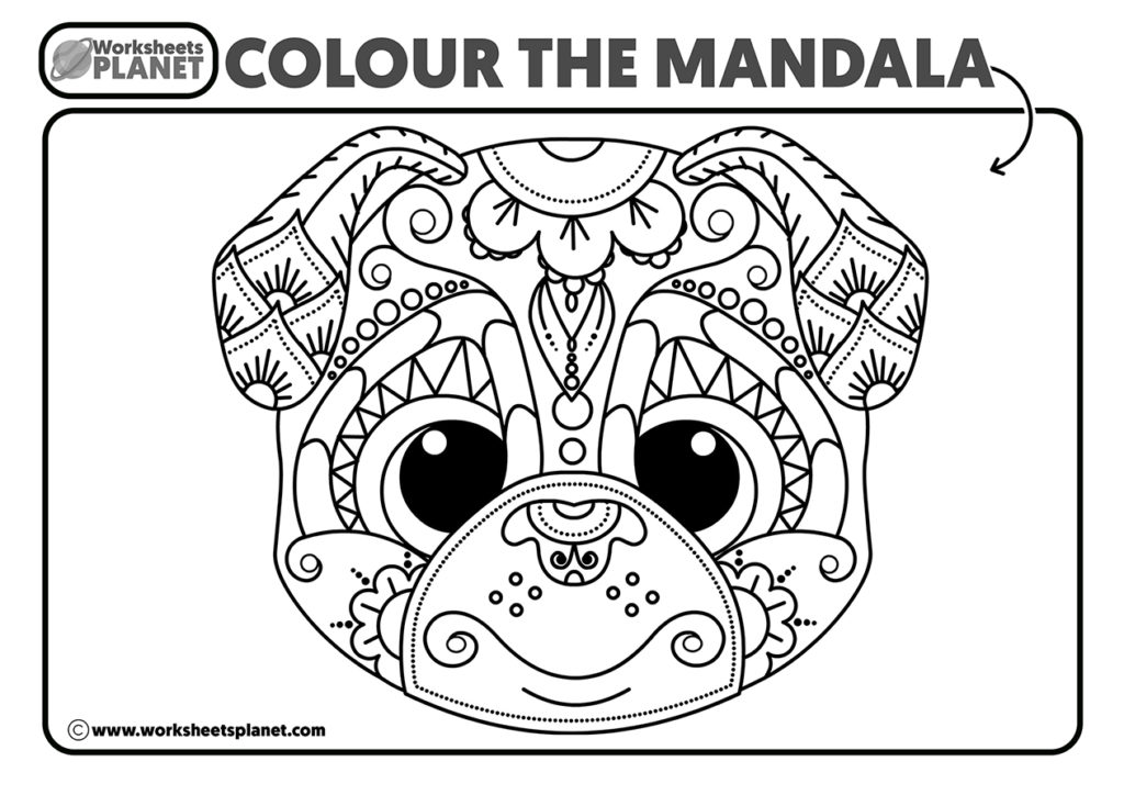 Mandala Coloring Pages for Kids | READY TO PRINT