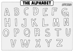 Alphabet Coloring Pages for Kids | Ready to Print and Color
