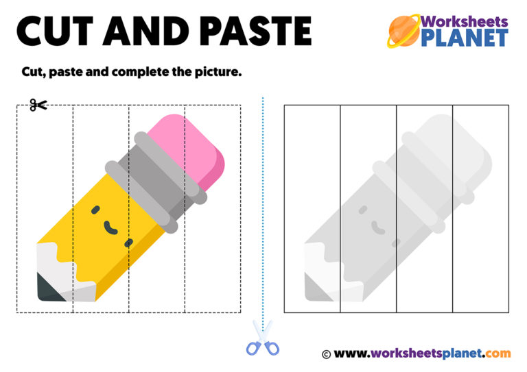 Free Printable Cut And Paste Worksheets