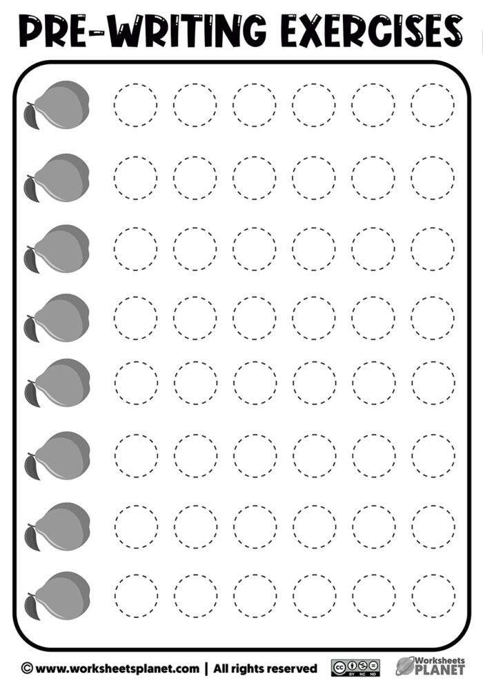 Printable Prewriting Activities for Preschoolers