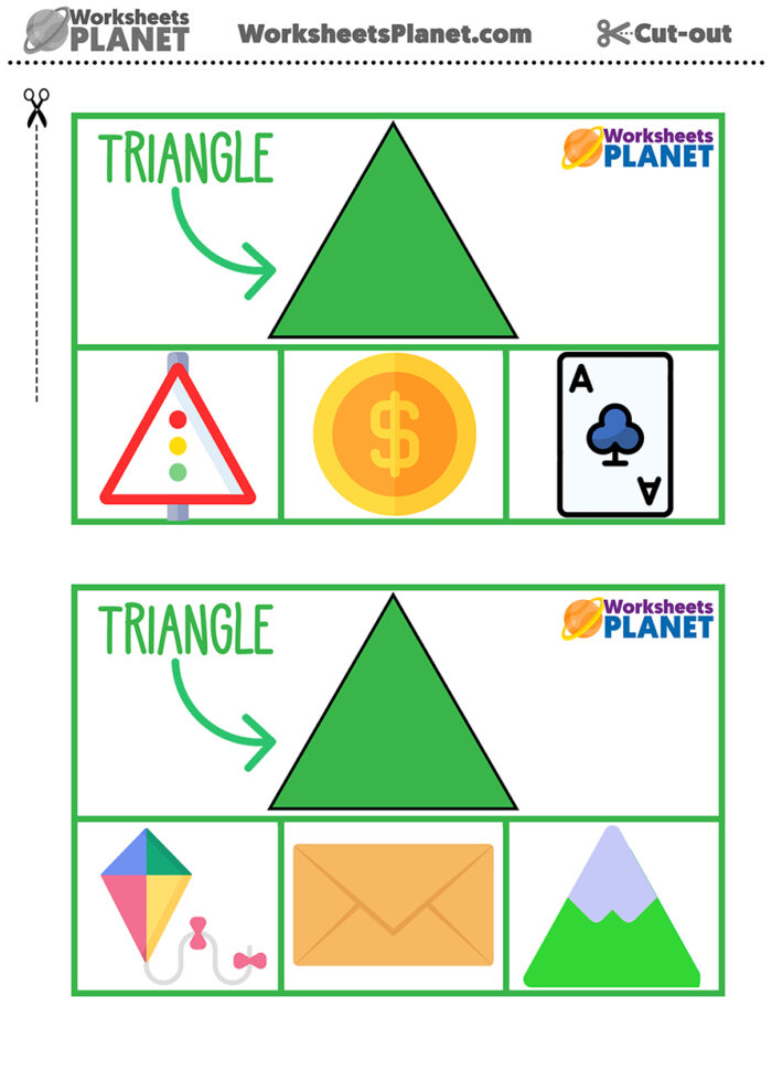 Learning Shapes Worksheets for Toddlers | Printable PDF