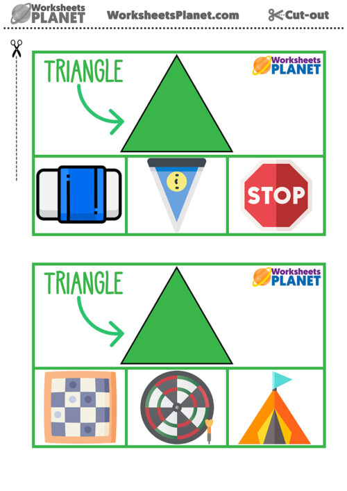 Learning Shapes Worksheets for Toddlers | Printable PDF