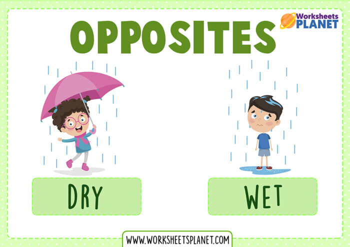Opposite Words in English | Flashcards | ESL Teachers