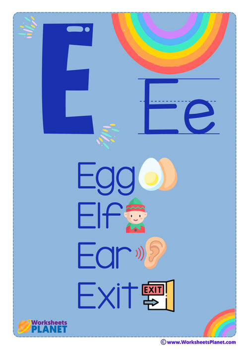 Alphabet Letters for Primary Kids | ABC set of Flashcards