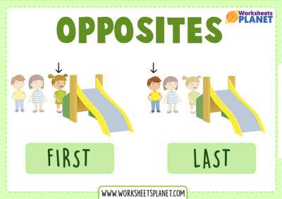Opposites Flash Cards
