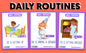 Daily Routines Esl Teachers