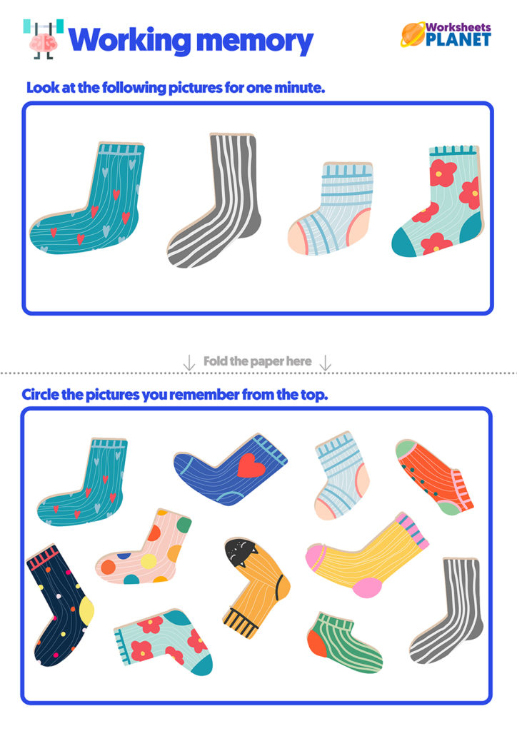 Memory Skills Activities for Kids | Memory Skills Exercises Worksheets