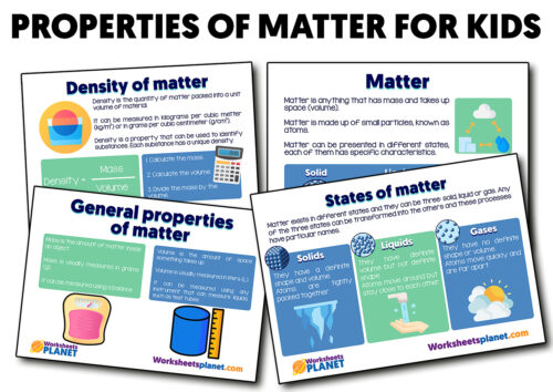 Properties of Matter for Kids | Easy Science For Kids