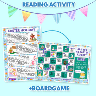 Easter Activities Bundle for Kids | Easter Games and Worksheets