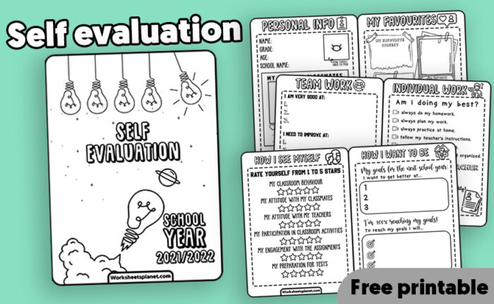 Self Evaluation for Children | School Year 2021 2022