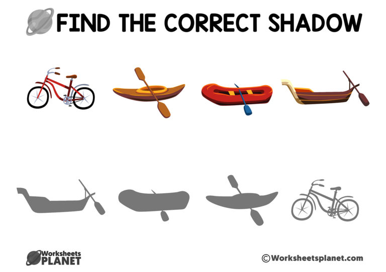Shadow Matching Activity shadow-matching-activity