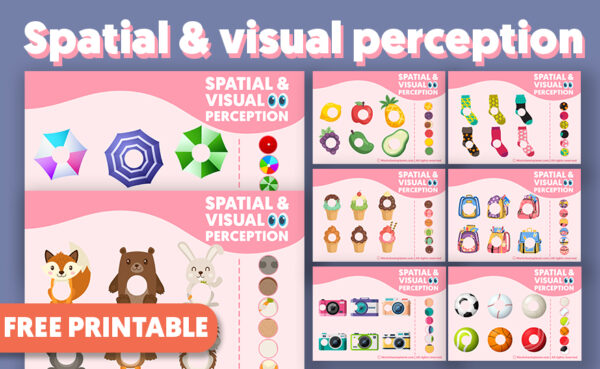 Visual Perception Worksheets for Kids | FREE Printable PDF