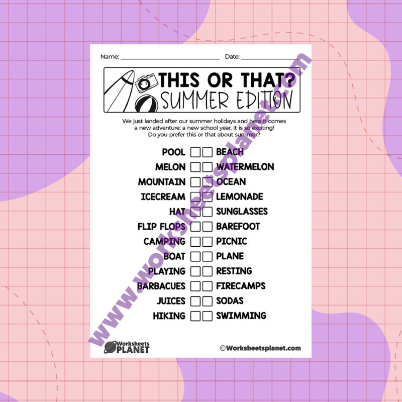 Back to School Activity Bundle | Primary Education Kids