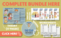 The Five Senses | Free Printable Activity Bundle for Children