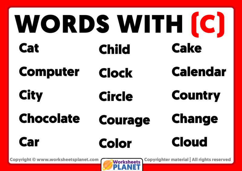 English | Worksheets Planet