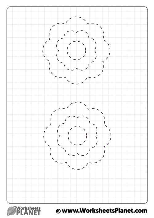 Easy Tracing Drawings for Kids | PRINTABLES