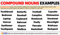 Compund Nouns Examples