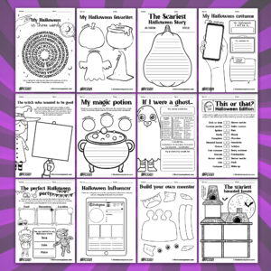 Halloween Activity Bundle | Primary Education Kids