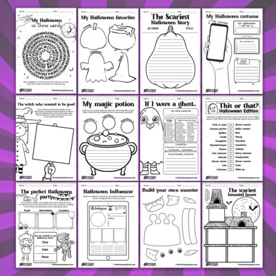 Halloween Activity Bundle | Primary Education Kids