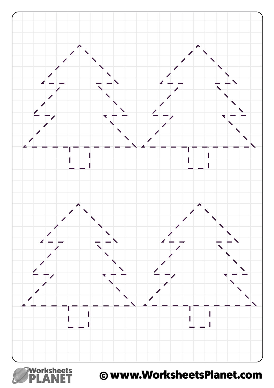 Easy Tracing Drawings for Kids | PRINTABLES