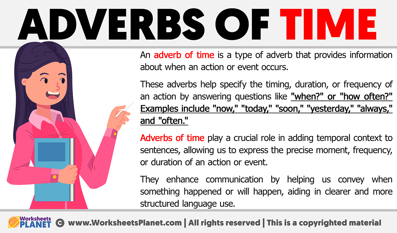 What Is An Adverb Of Time What Is An Adverb Of Time
