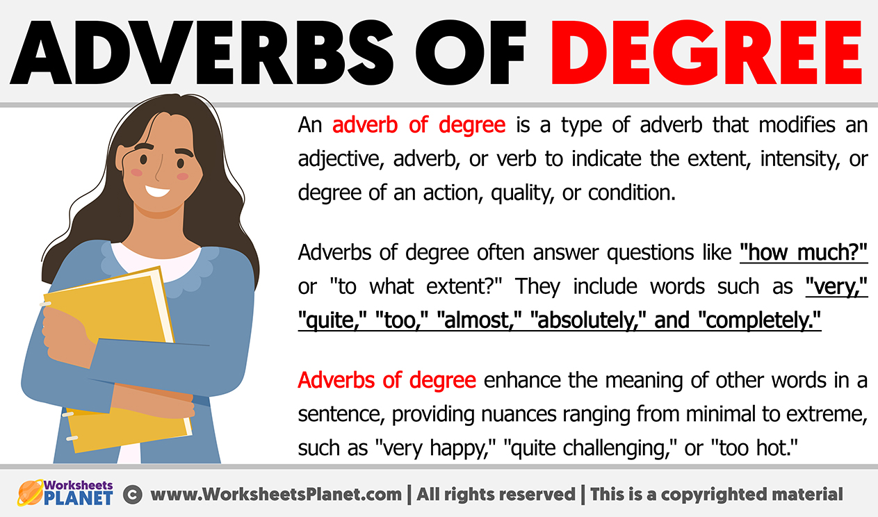 What Is An Adverb Of Degree What Is An Adverb Of Degree