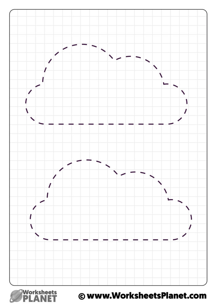 Easy Tracing Drawings for Kids | PRINTABLES