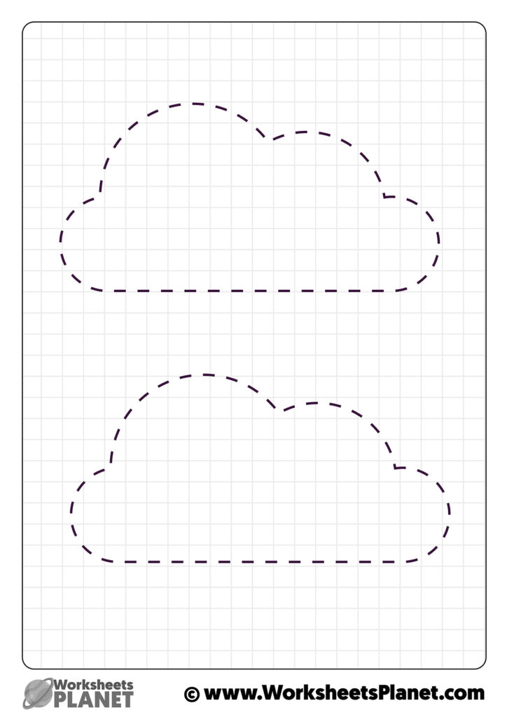 Easy Tracing Drawings for Kids | PRINTABLES