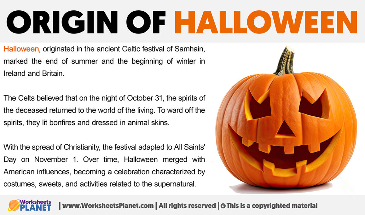 The Origin Of Halloween The Origin Of Halloween