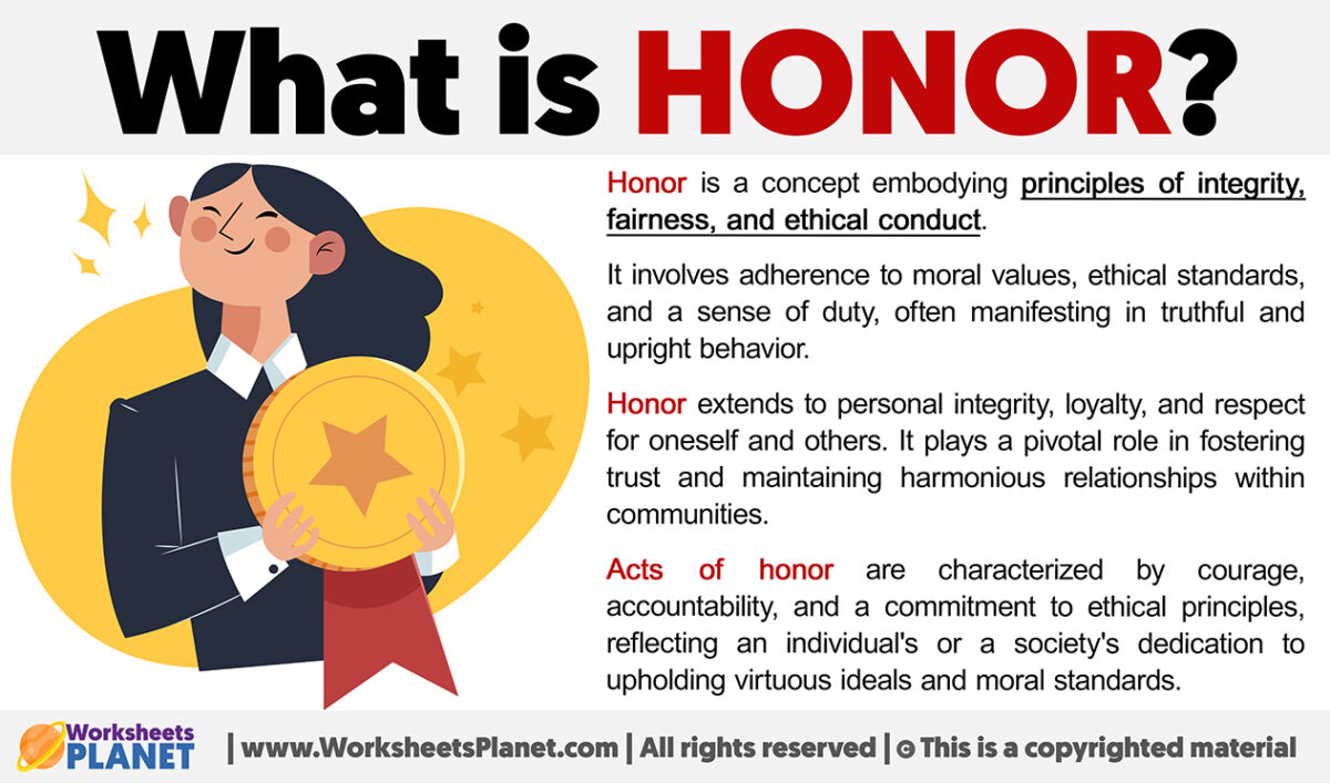 What Is Honor Definition Of Honor