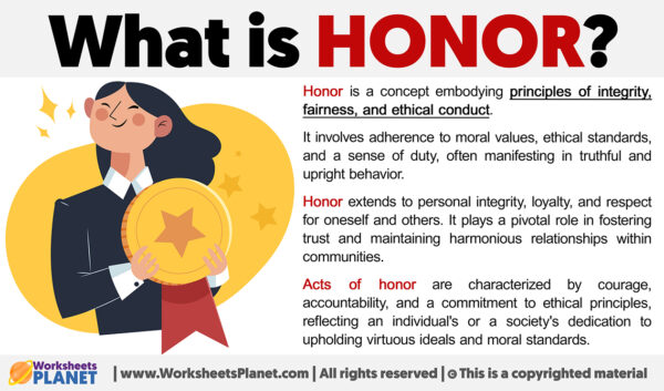 What is Honor | Definition of Honor