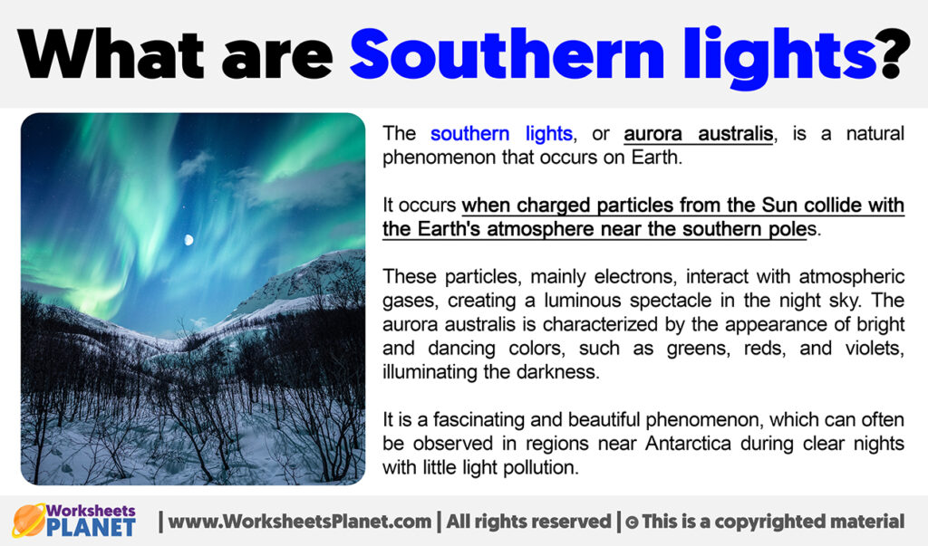 What are Southern lights?
