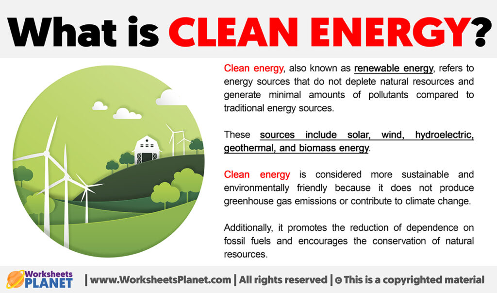 What is Clean Energy?