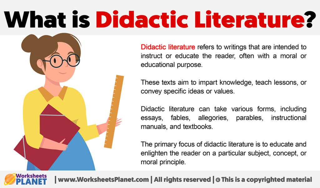 What is Didactic Literature?