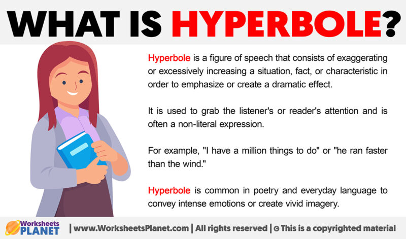 What is Hyperbole | Definition of Hyperbole