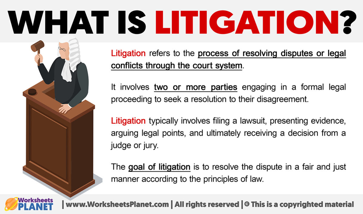 What Is Litigation Definition Of Litigation What Is Litigation Definition Of Litigation