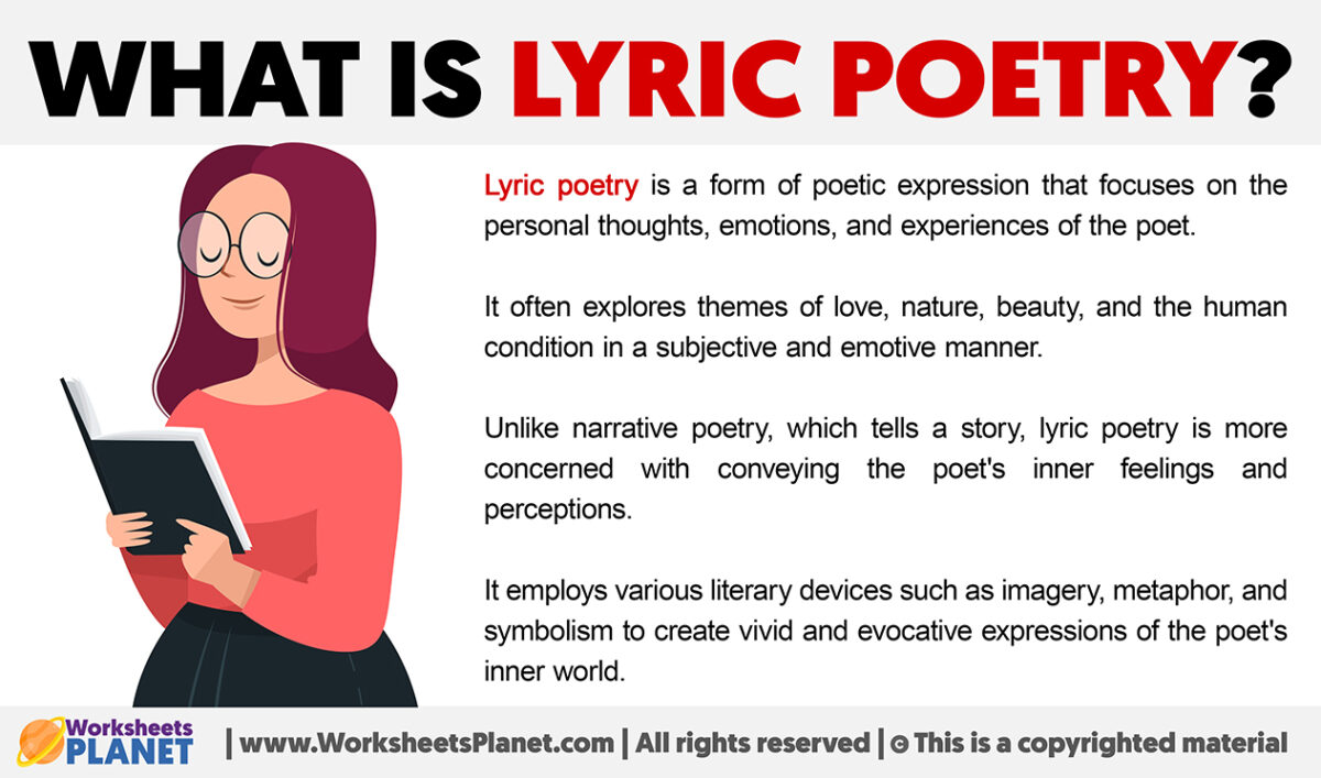 What Is Lyric Poetry What Is Lyric Poetry