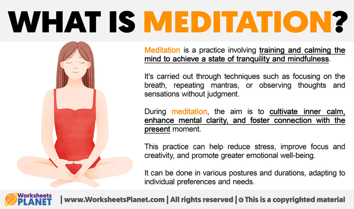 What is Meditation | Definition of Meditation