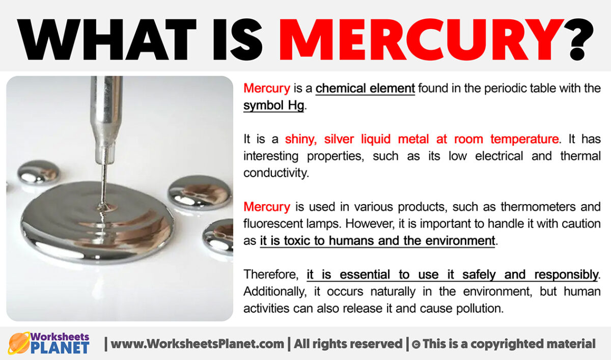 What is Mercury | Definition of Mercury