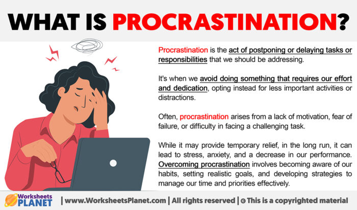What is Procrastination | Definition of Procrastination
