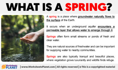 What is a Spring | Definition of Spring